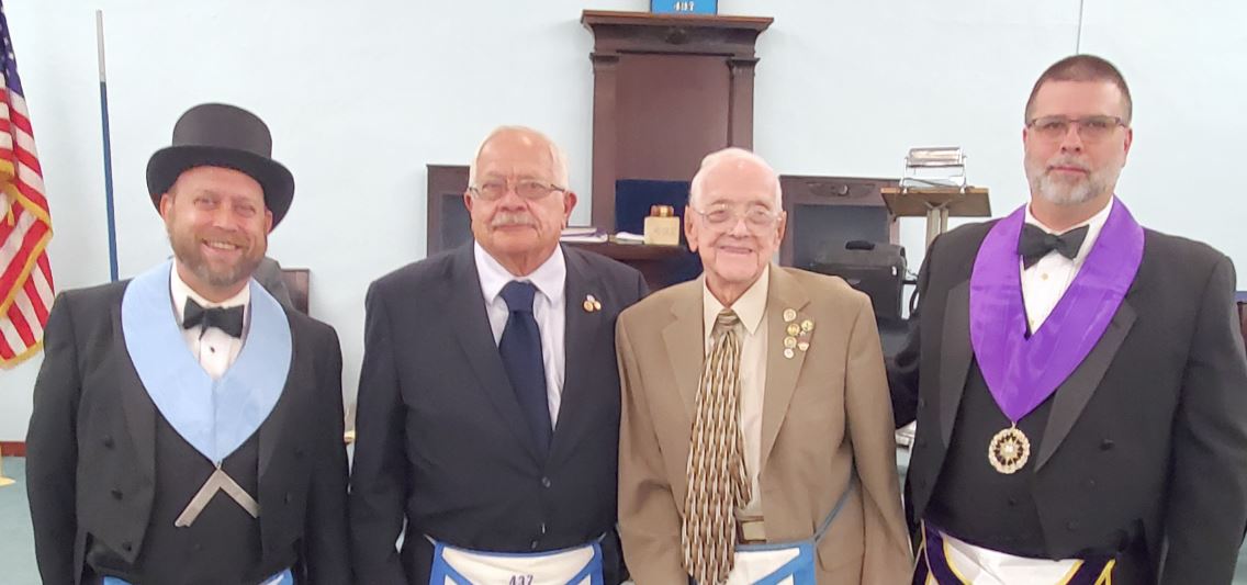 Brother Harold J. Jackson, Sr. P.M. receives 75-Year Diamond Jubilee ...